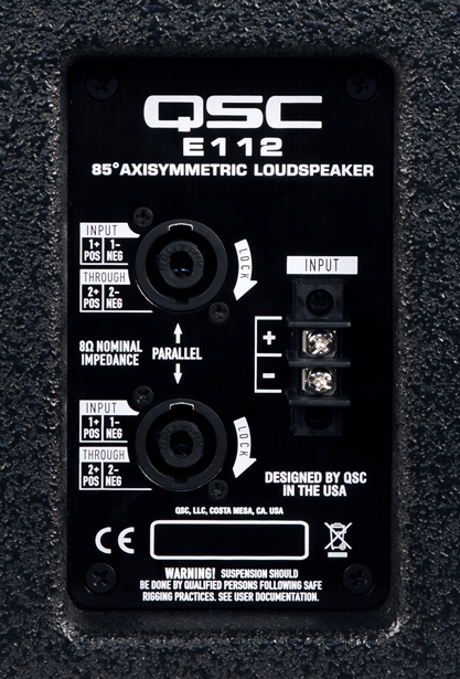 E112 | E Series | Passive | Loudspeakers | QSC