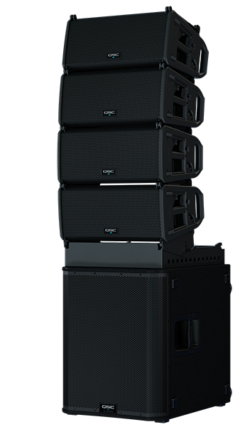 LA108 | L Class | Powered Line Array | Loudspeakers | QSC