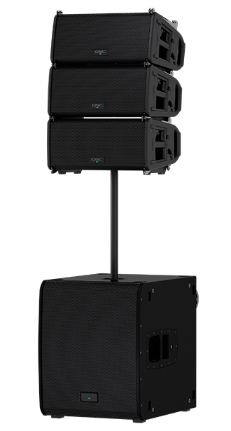 LA108 | L Class | Powered Line Array | Loudspeakers | QSC